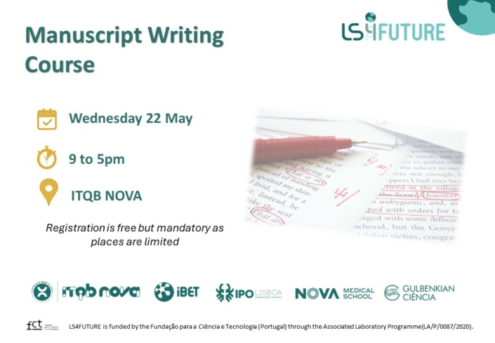 Manuscript Writing Course - LS4FUTURE | The Associate Laboratory Life ...